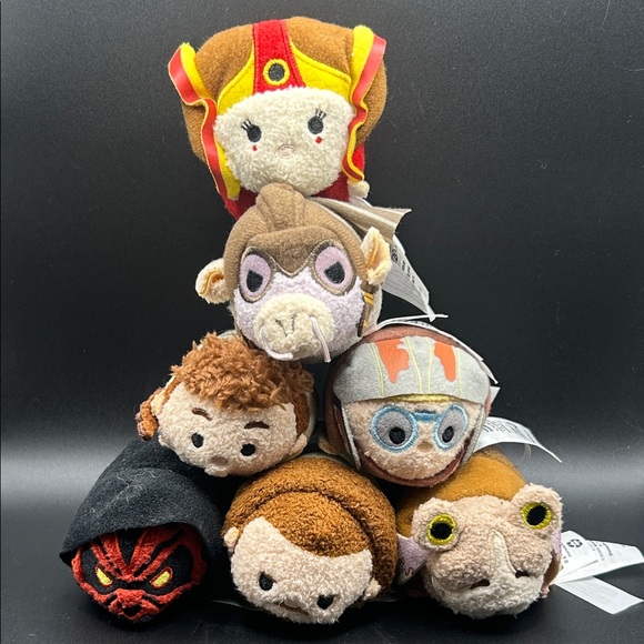 Star Wars | Toys | 7 Disney Star Wars Tsum Tsum Plush Toys Anakin ...